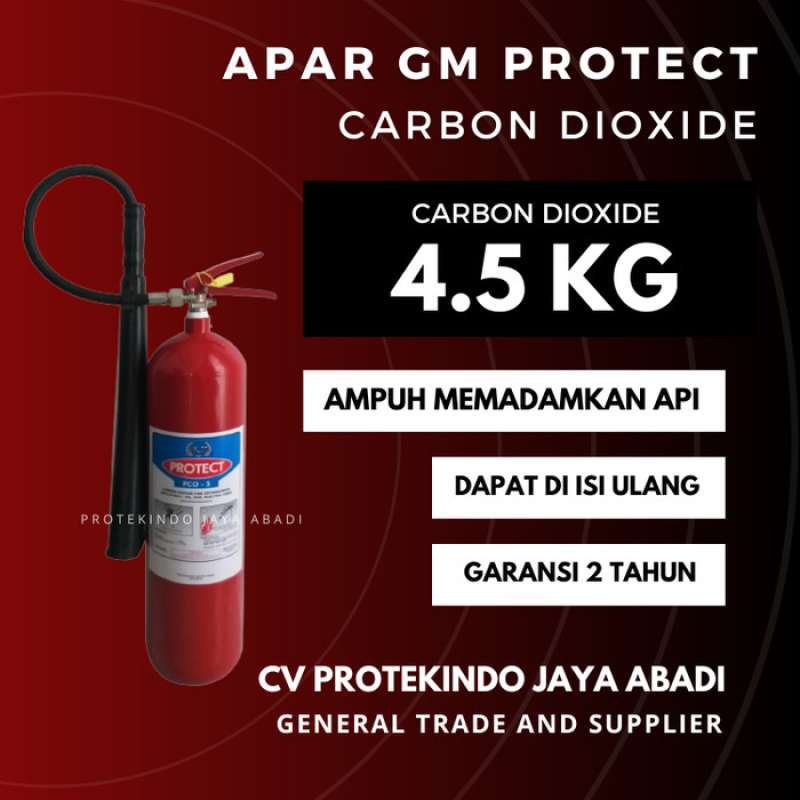Promo APAR GM Protect Carbon dioxide (CO2) 4.5 KG Diskon 23% di Seller Vexana Jaya Abadi ...