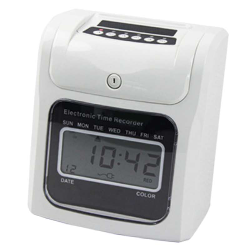Jual Office Employee Attendance Digital Time Clock LCD Display W/50 ...