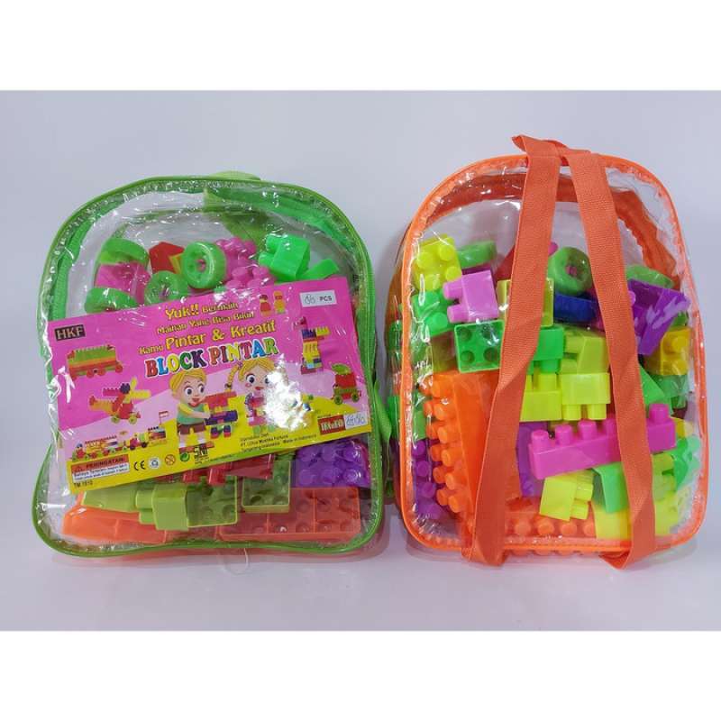 Jual MAINAN BLOCK PINTAR 80 PCS MAINAN BALOK SUSUN 80 PCS di Seller ...