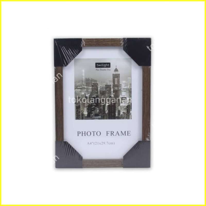Promo Bingkai Foto A4 Kayu - Cokelat Diskon 23% di Seller Aizen Store ...