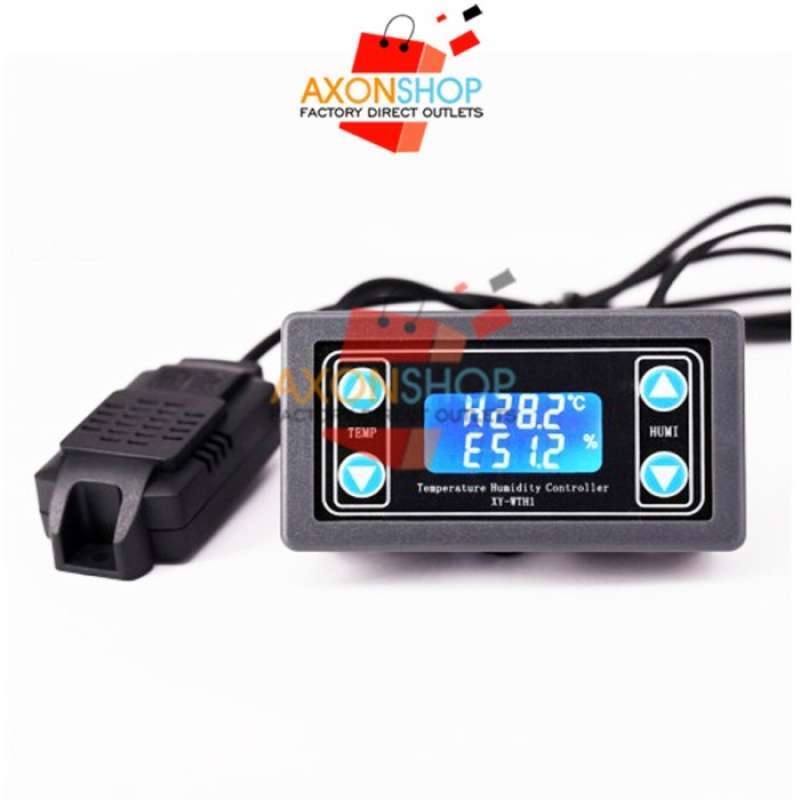 Jual Hygrostat Digital XY-WTH1 220V AC Temprature Humidity Controller ...