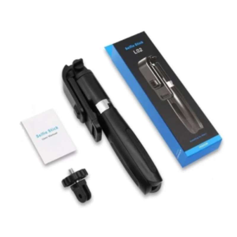 Jual Tongsis L02 Tripod Selfie Stick D 4 In 1 With Wireless Remote