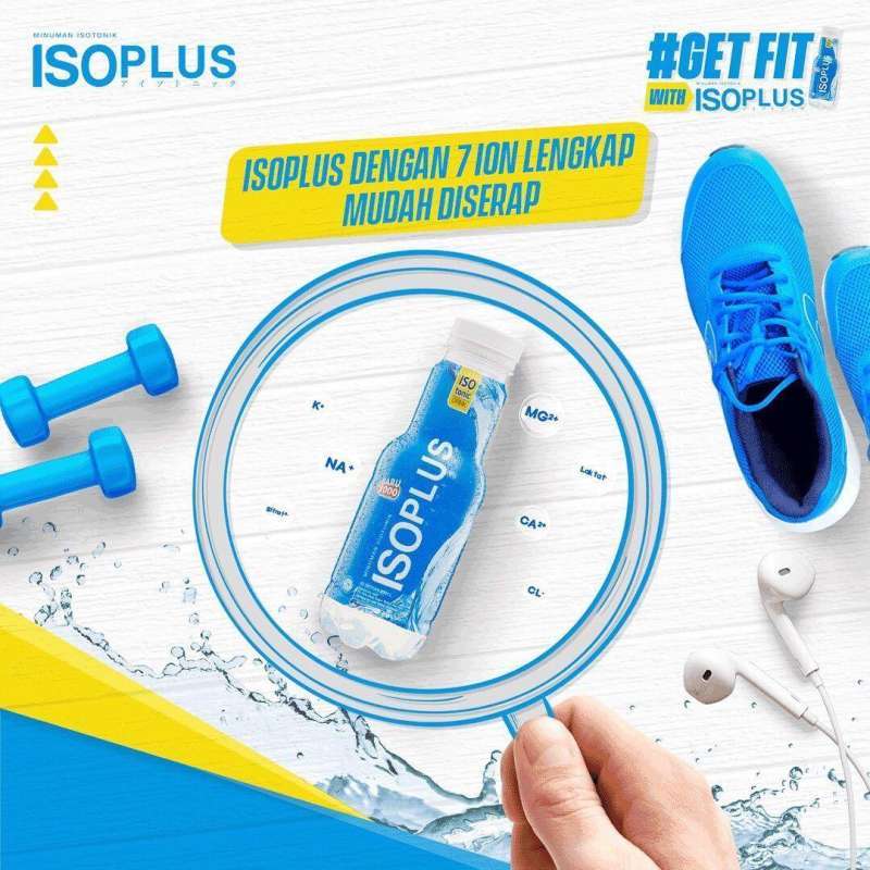 Jual ISOPLUS Isotonik Drink [350 mL x 12Botol | 1 Pak ] di Seller TOKO ...