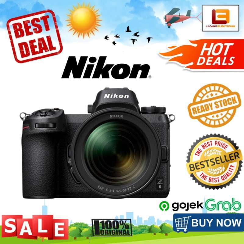Promo Nikon Z6 II Kit 24-70mm F4 Lens-Ladang Diskon 18% di Seller ...