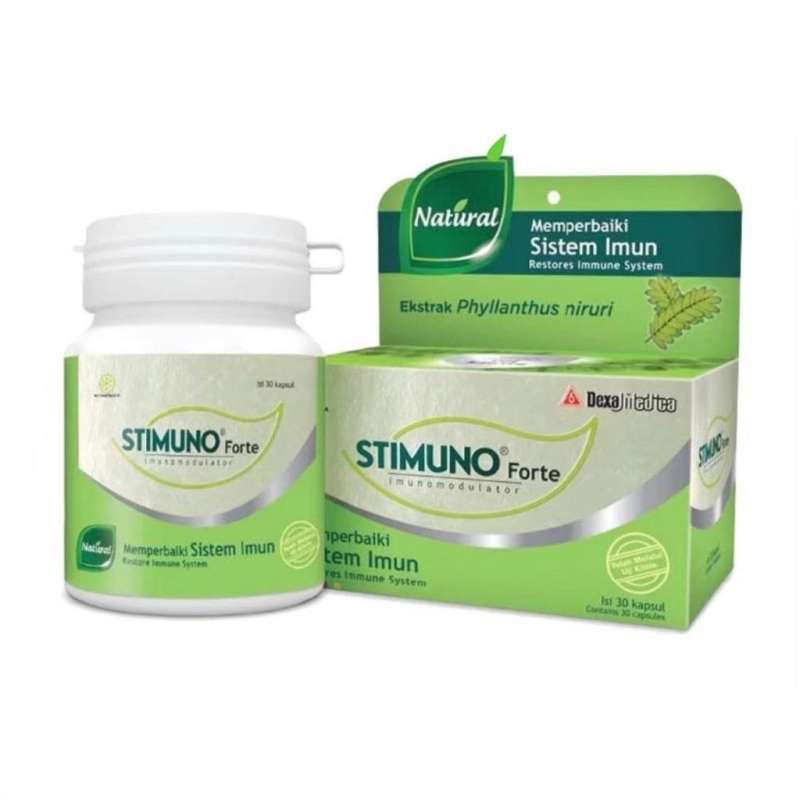 Jual Stimuno Forte Kapsul 30 Caps - Memperbaiki Daya Tahan Tubuh ...