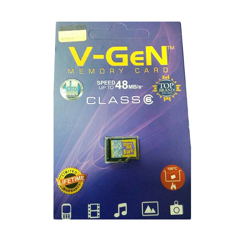 Jual V-GEN MicroSD Memory Card [8 GB/Class 6/48 Mbps] di Seller Dolted ...