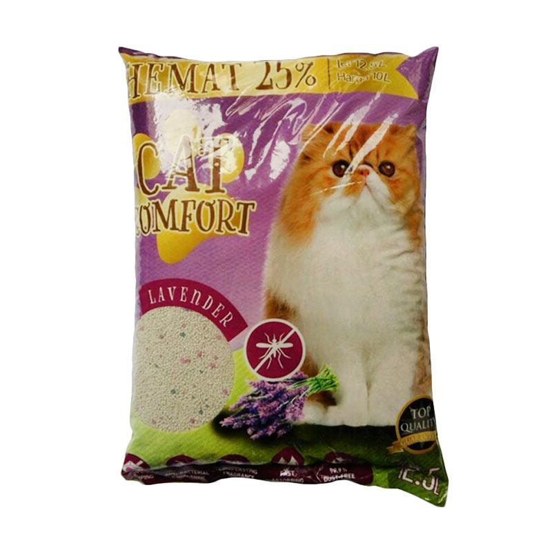 Jual Cat Comfort Lavender Pasir Kucing [12.5 L] Di Seller Cat Comfort ...