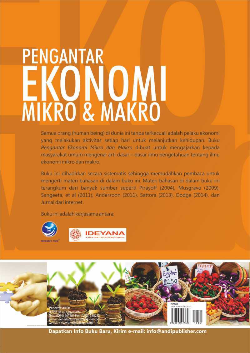 Jual Buku Pengantar Ekonomi Mikro Dan Makro Di Seller Cakrawala Mitratama - Jati Padang, Kota ...