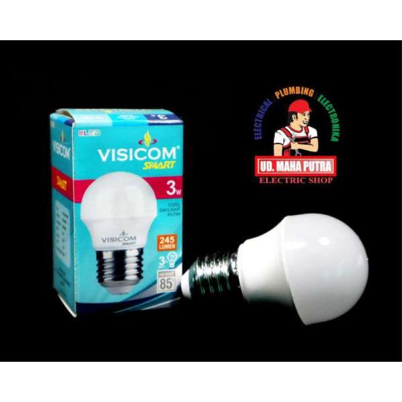 Jual Lampu Led Smart Visicom 3 Watt New Di Seller Toko Listrik ...