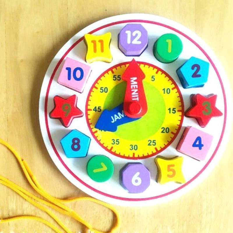 Jual Ronce Jam Bermain Mengenal Waktu Dan Seni Meronce Di Seller Edugen ...
