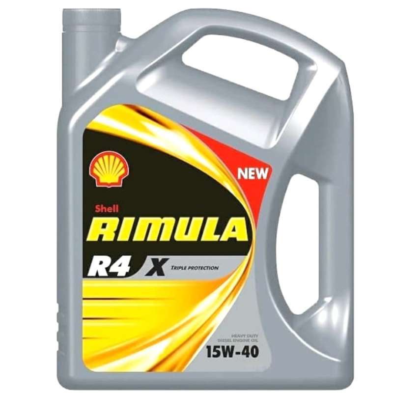 Jual OLI SHELL RIMULA R4X 15W 40 CL 4 . RIMULA 4X 5LITER di Seller ...