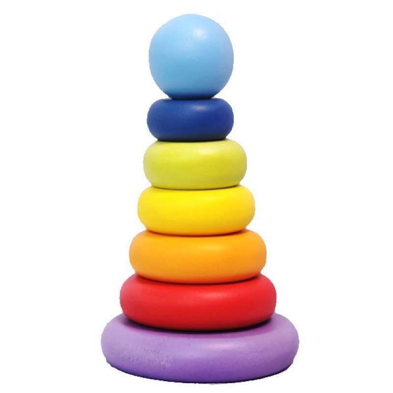 Jual Menara Donat Pelangi – Mainan Menyusun Menara di Seller Edugen ...