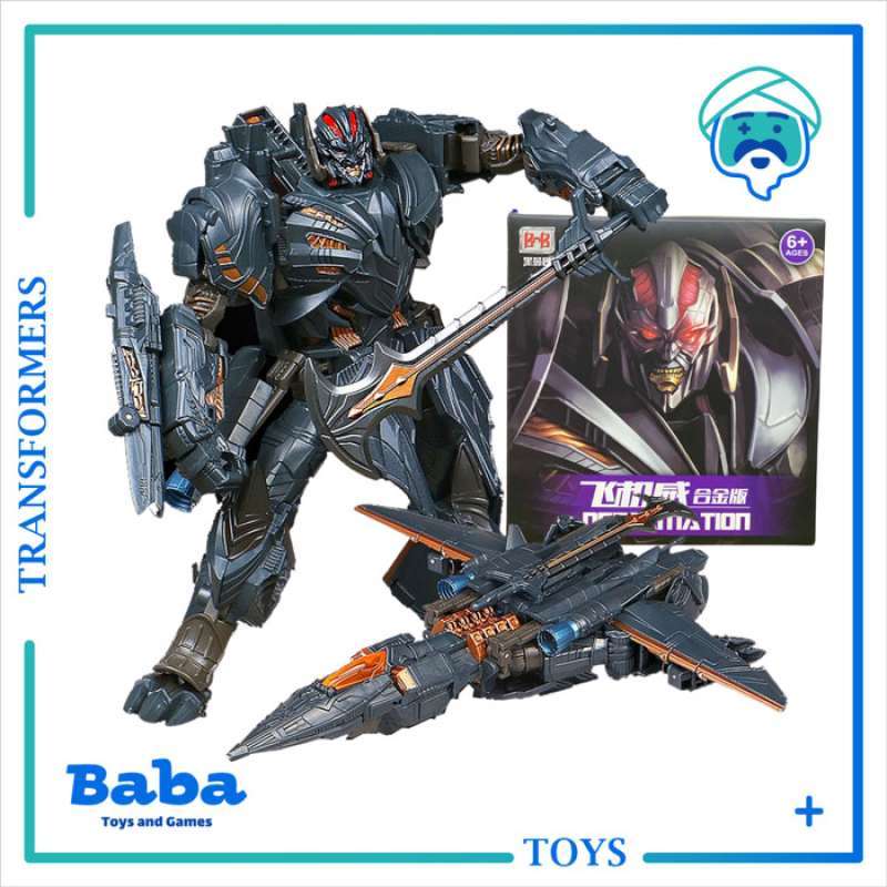 Jual Mainan Robot BMB Transformers Megatron Aircraft Deformation ...
