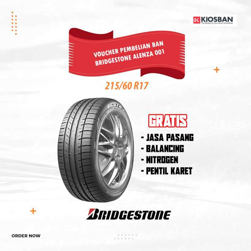 Promo Ban Mobil Bridgestone Alenza 001 215/60r17 [pasang Ditempat ...