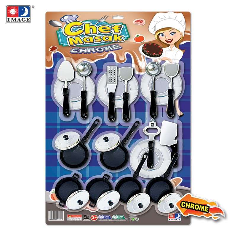Jual Mainan Deluxe Kitchen Set - Chrome IMAGE TOYS di Seller Denis Toy ...