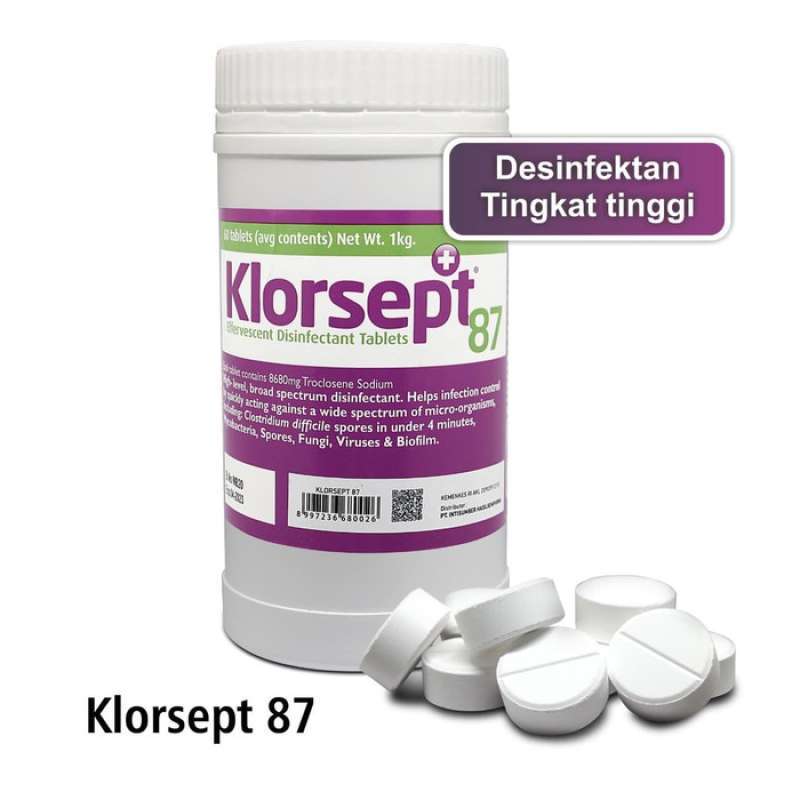 Jual Klorsept 87 Botol Isi 60 Tablet di Seller OneMed-Medicom Official ...