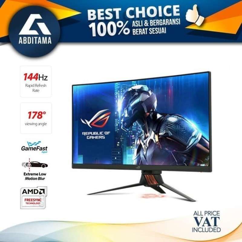 Jual Monitor Led Gaming Asus Rog Strix Xg27 Xg27vq 27 1920x1080 144hz ...