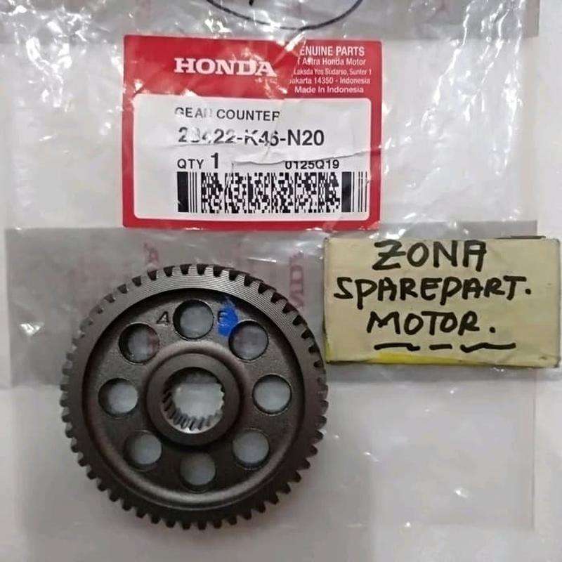 Jual Honda Genuine Part Gear Counter Gigi Transmisi Bulat Beat Pop Esp ...