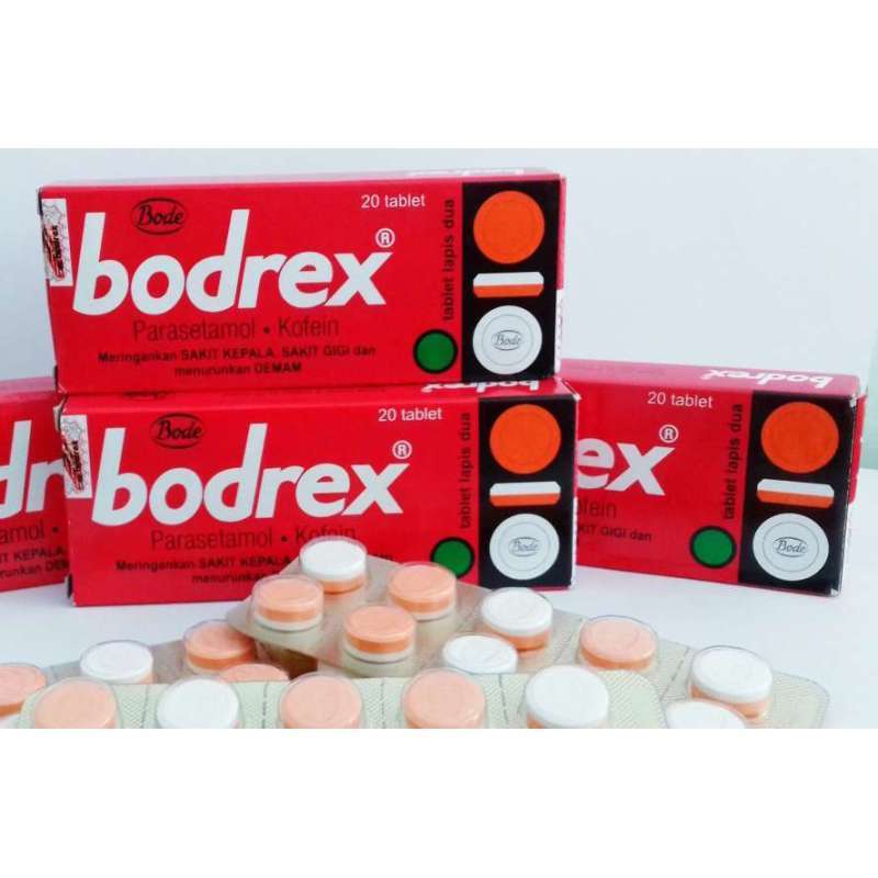 Jual BODREX TABLET ISI 20 tablet / OBAT DEMAM / OBAT SAKIT KEPALA di ...