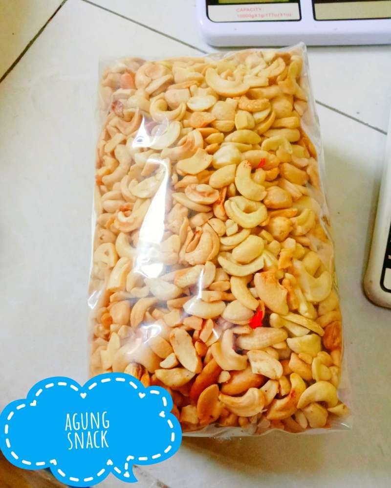 Jual Kacang Mete Patahan Goreng 1 Kg Di Seller Agung Snack - Sugihan ...