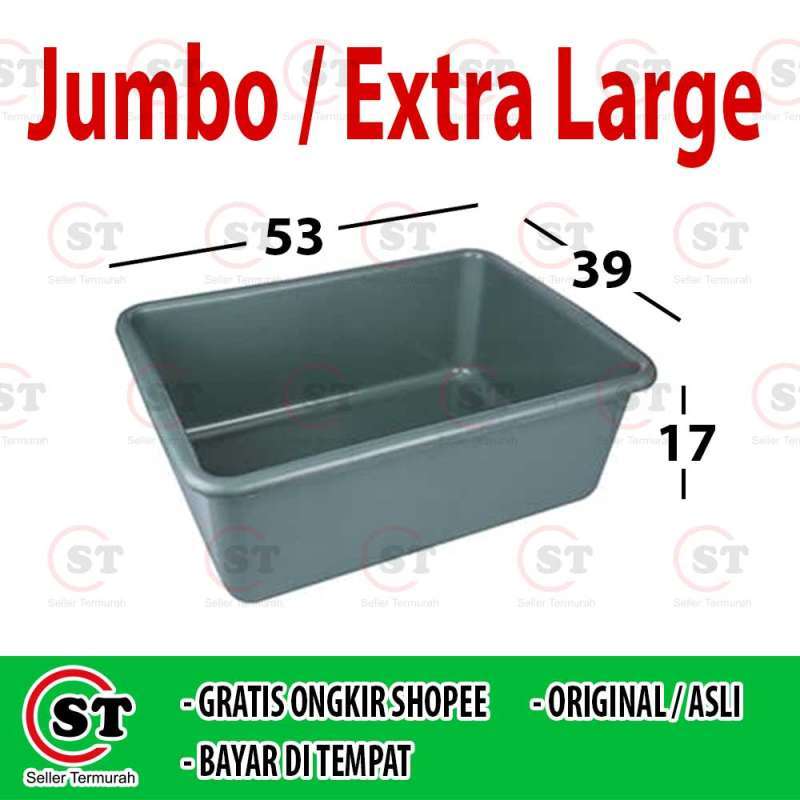 Jual Bak Pasir Kucing / Baskom Pasir Kucing Besar - Jumbo / Ember Pasir ...