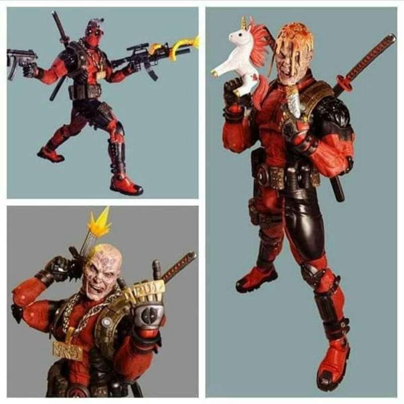 Jual Neca Deadpool Marvel By Neca Tinggi Sekitar 18 Inch Box Full Set ...