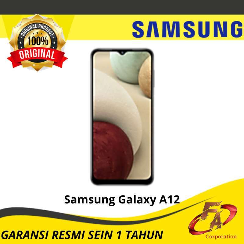 Jual Samsung Galaxy A12 Ram 4/128gb - Garansi Resmi Samsung Indonesia ...