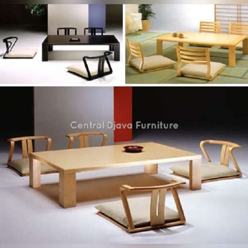 Jual Kursi Makan Jati Minimalis Model Style Jepang Desain Japan ...