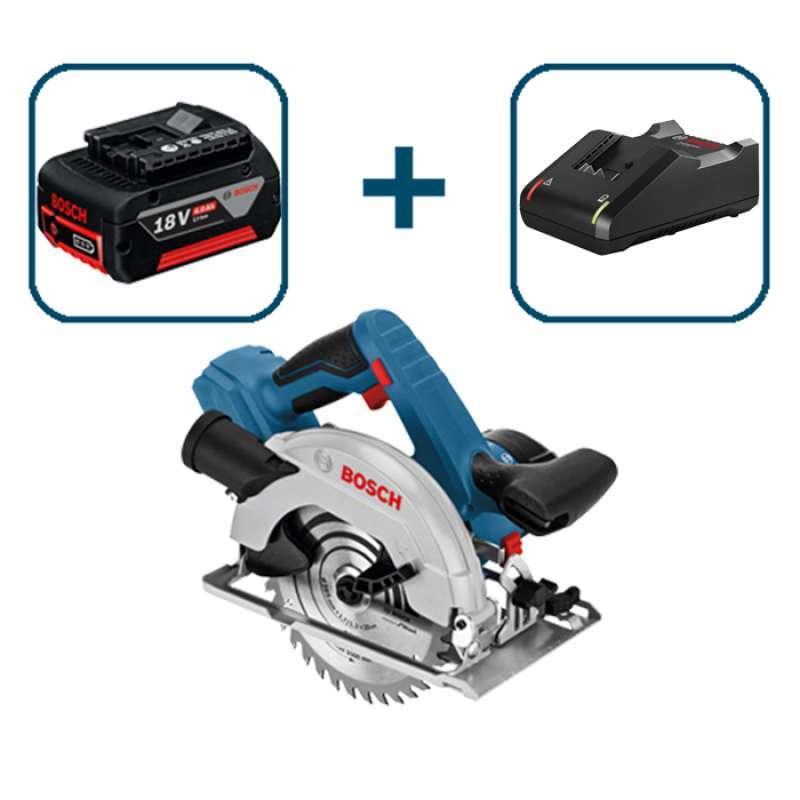 Promo Bosch Cordless Circular Saw Full Set / Gergaji Sirkel Baterai ...