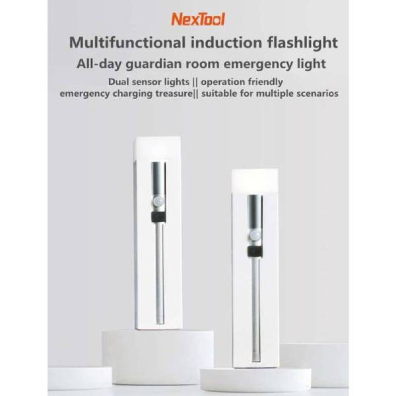 Promo Xiaomi Nextool Lampu Senter Sensor Gerak Flaslight Emergency 3 In ...