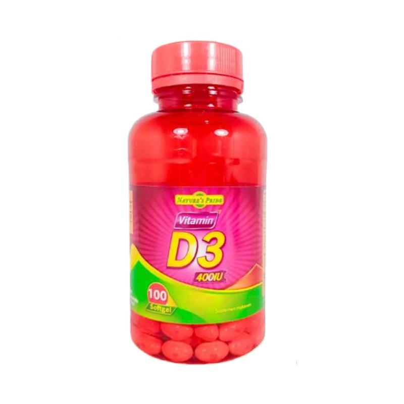Jual Nature'S Natures Nature Pride Vitamin D3 Vit D 400Iu 400 Iu Tulang Gigi Kekebalan Tubuh ...