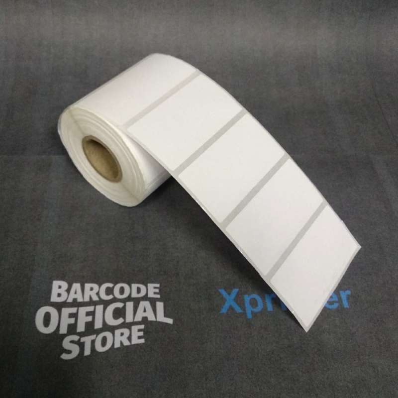 Promo KERTAS STICKER LABEL PRINTER BARCODE 60 X 30 MM - 1 LINE ...