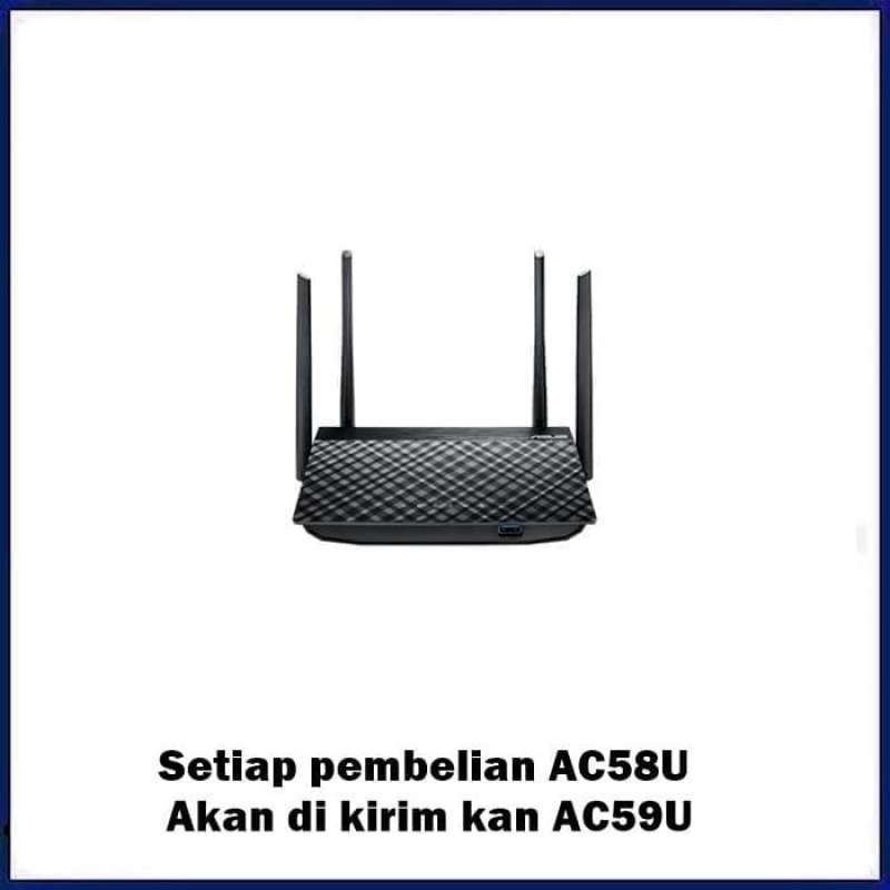 Jual Asus RT-AC58U Dual-Band Gigabit Router Wireless AC1300 di Seller ...