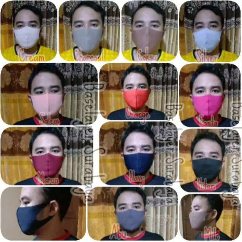 Jual MASKER SCUBA WARNA POLOS DEWASA di Seller Baselayer Indonesia ...