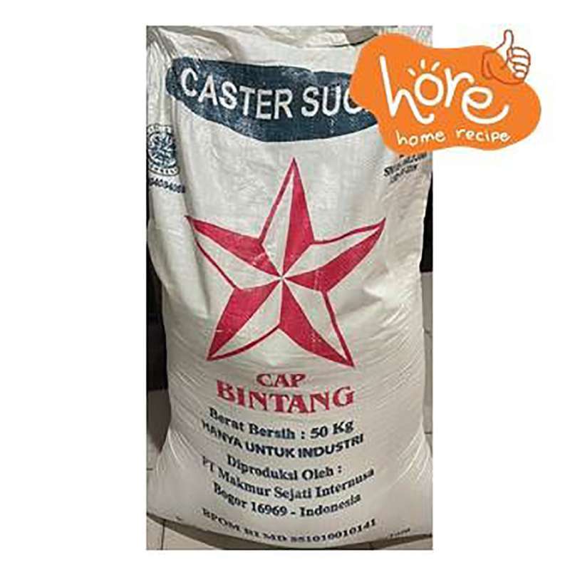 Jual Caster Sugar / Gula Castor Kastor Bintang 2 Kg (kemasan Repack) Di ...