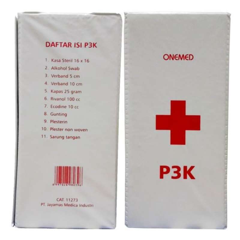 Jual Onemed Kotak P3k + Isi Di Seller Onemed-medicom Official Store ...