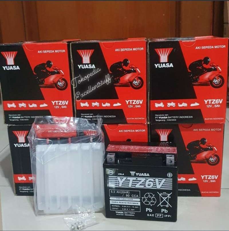 Harga Aki Yuasa Satria Fu 💯 Terbaru, Spesifikasi, & Kredit Mei 2026