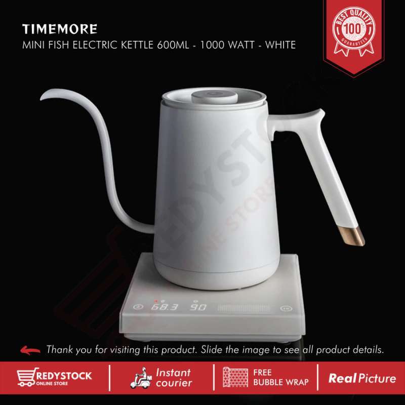 Promo TIMEMORE MINI FISH ELECTRIC KETTLE 600ML - 1000W | TEKO KOPI ...