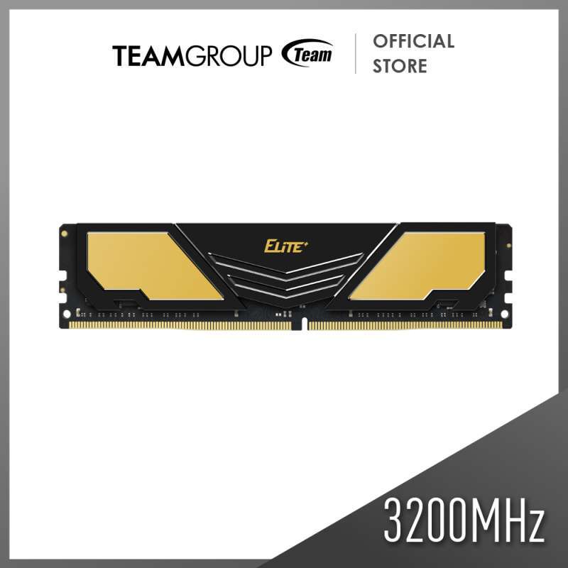 Promo TeamGroup Elite Plus Desktop Memory PC4-25600 DDR4 3200MHz 8GB ...