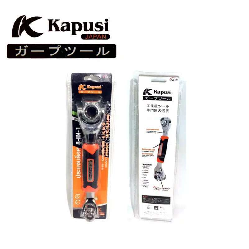 Promo Kunci Sok Kapusi Kunci Ring Kombinasi 8-21mm Alat Kunci Ring Alat ...