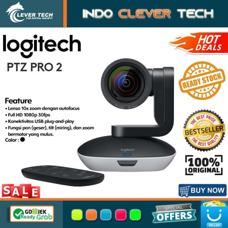 Promo Logitech PTZ PRO 2 Diskon 9% di Seller Clever Tech - Kota Jakarta ...