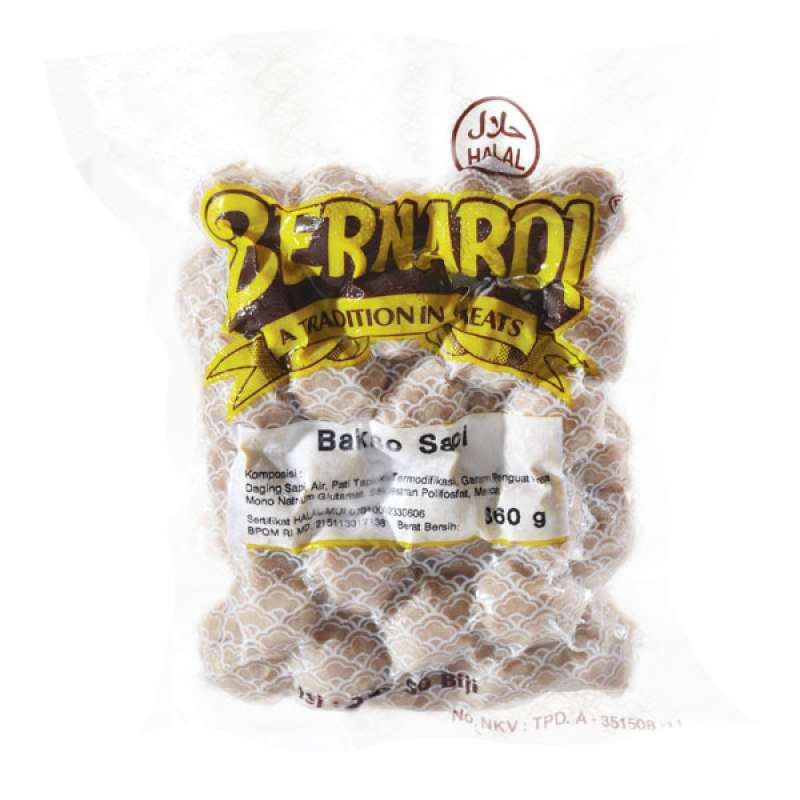 Bakso Sapi Bernardi Instan Gratis Ongkir 🔥 Harga Murah Mei 2026