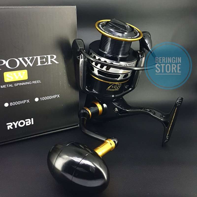 Jual Reel Ryobi Ap power SW 8000 HPX - Reel laut Metal body di Seller ...