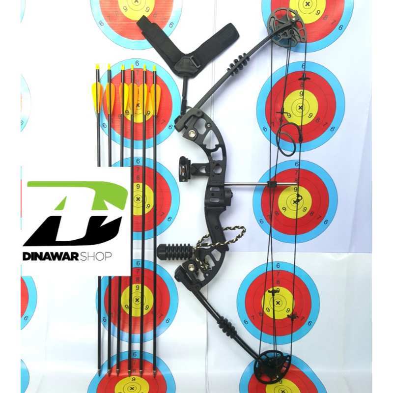 Jual Compound Bow Junxing M131 Set / Busur Compound Hunting di Seller ...