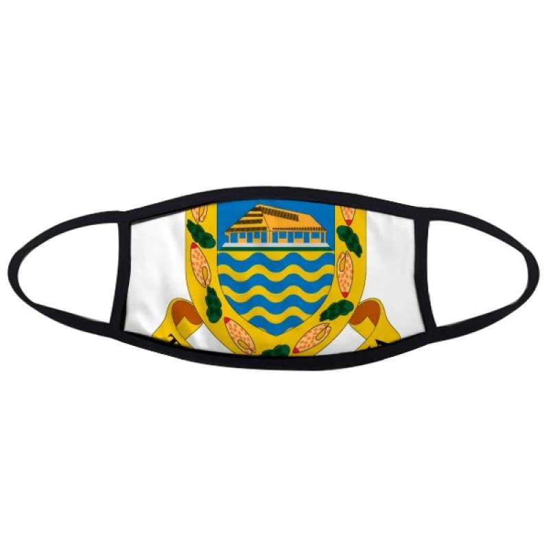 Jual Tuvalu Oceania National Emblem Head Bukti dingin dan topeng bukti ...