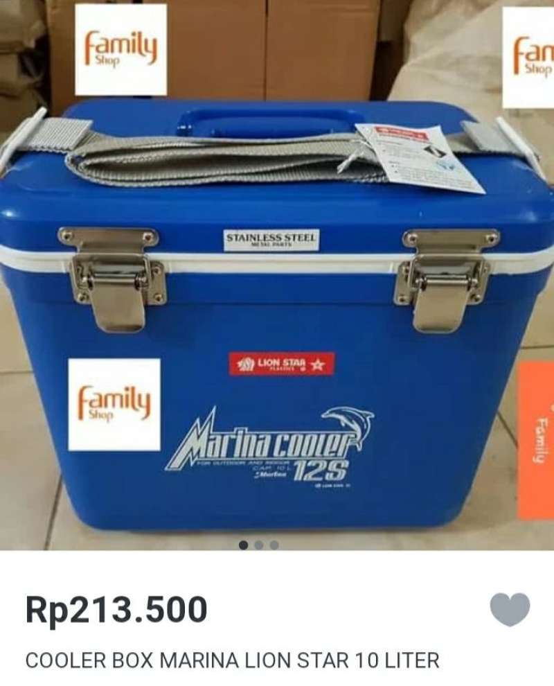 Jual marina cooler box penyimpan es 12s biru di Seller Tukatukuaja ...