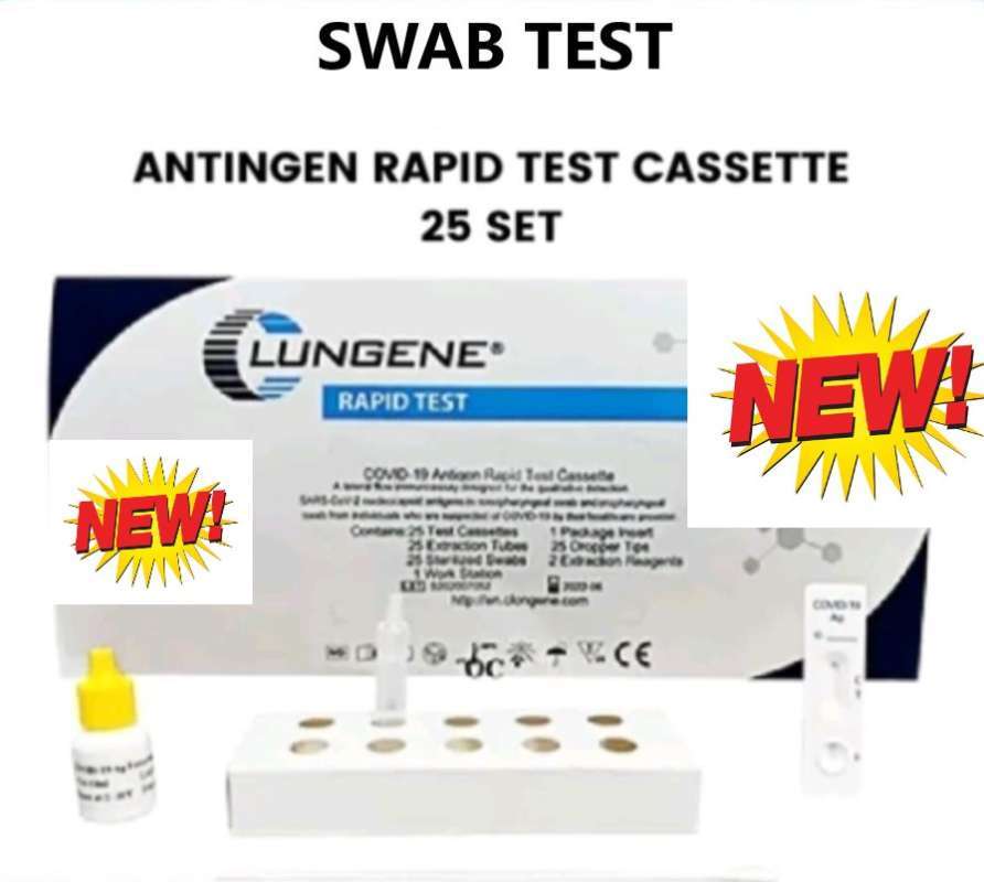 Jual ALAT SWAB ANTIGEN TEST ISI 25 PCS di Seller ORIMURA - Kelapa ...