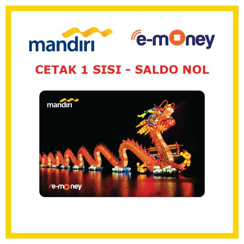 Jual Kartu MANDIRI E-MONEY Imlek 68 Kumpulan etoll Custom Emoney ...