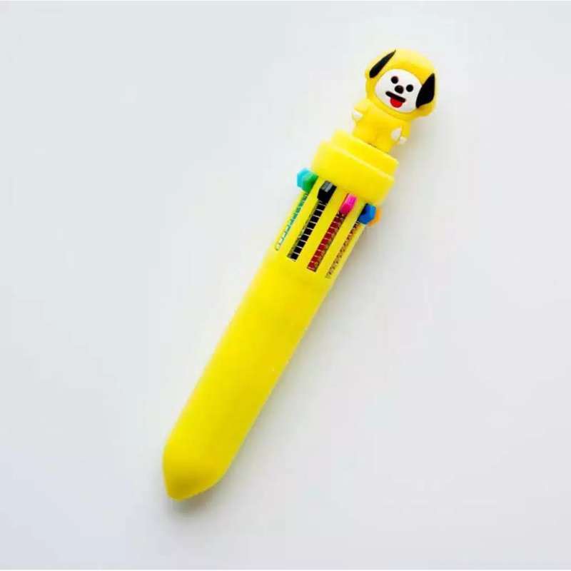 Promo Oem One - A13 Pena Karakter Rainbow Pulpen Kartun 10 Warna Pen ...