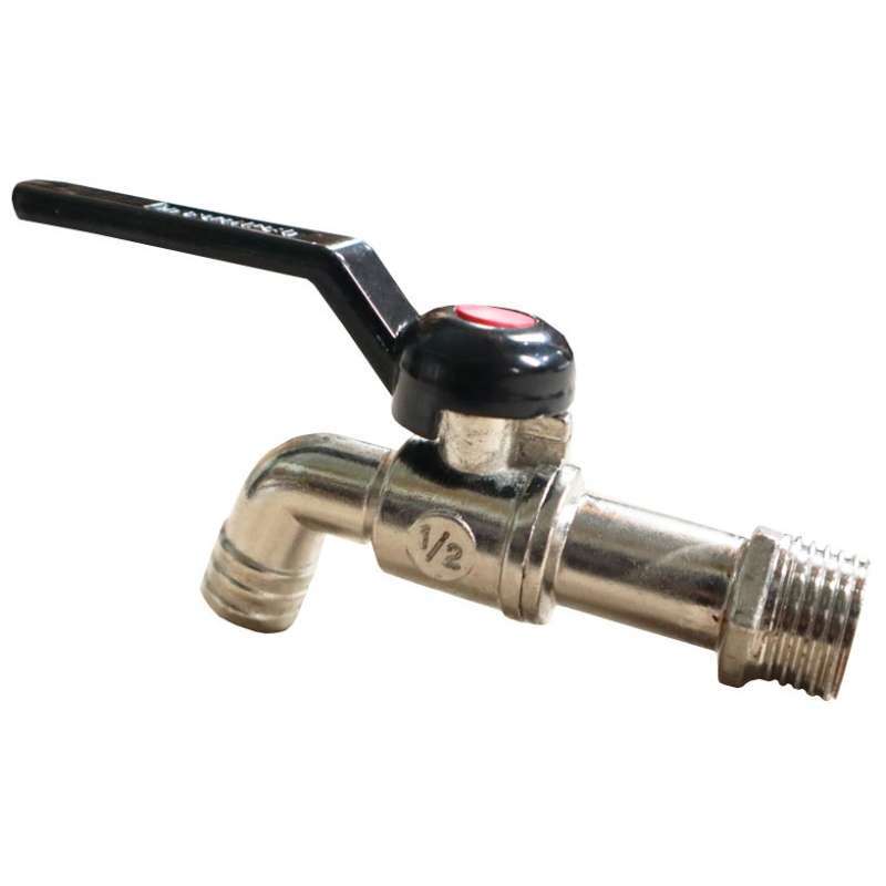 Promo Kran Air Besi 1/2 Inch Keran Air Tembok Kran Pegang Keran Air 1/2 ...